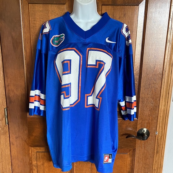 Nike | Shirts | Florida Gators 97 Vintage Nike Football Jersey Usa Made ...